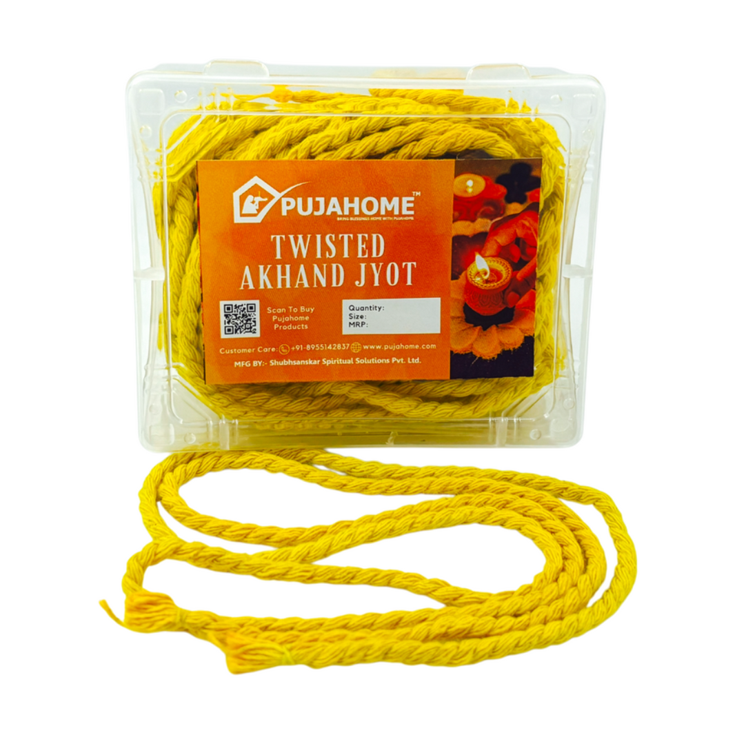 Buy Cotton Wicks: Pure, Organic, Handmade - Pujahome