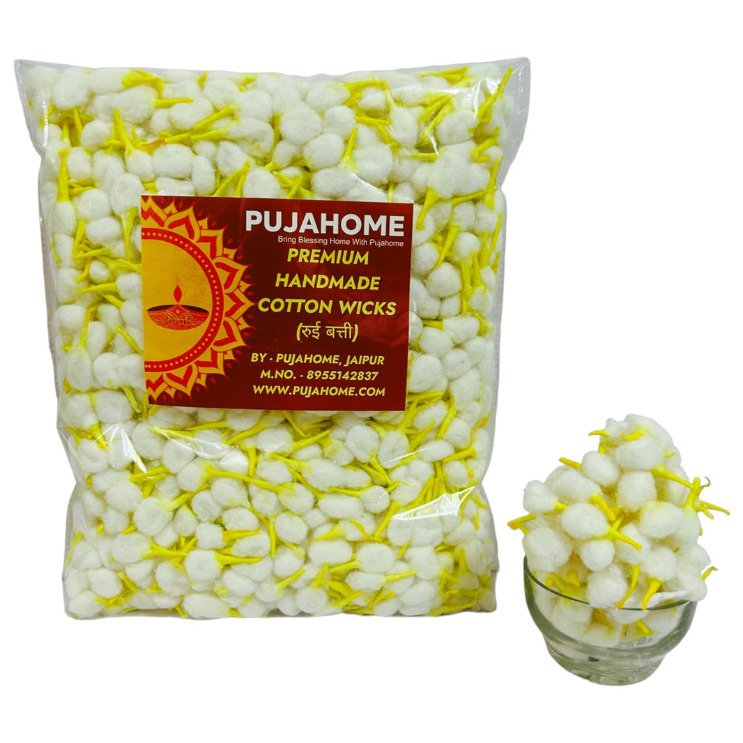 Buy Cotton Wicks: Pure, Organic, Handmade - Pujahome